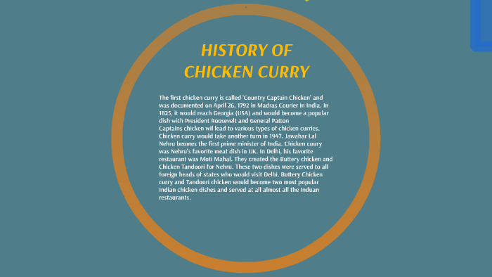 HISTORY OF CHICKEN CURRY by Ezekiel Marquez on Prezi