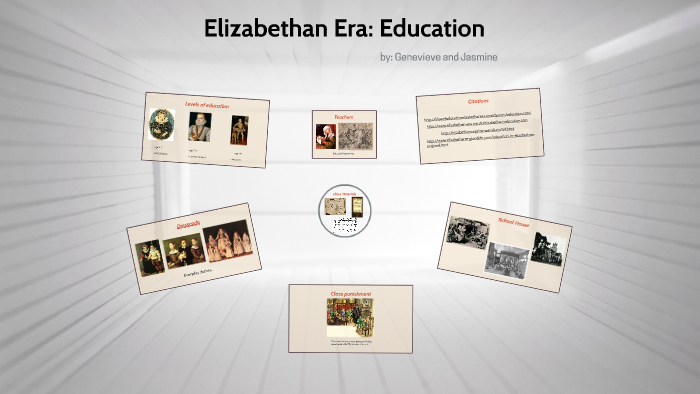 Education in Elizabethan Era by Genevieve Thor on Prezi