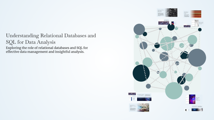 Understanding Relational Databases and SQL for Data Analysis by Mohamed ...