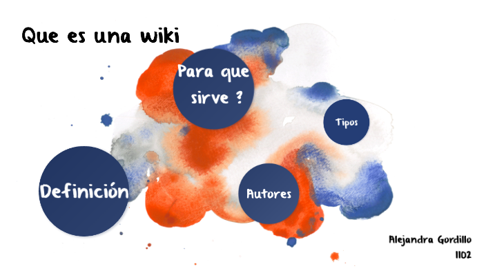 Que es una wiki? by Alejandra gordillo on Prezi