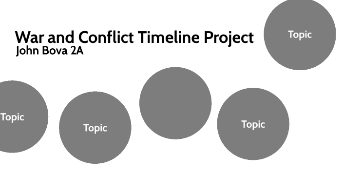 War and Conflict Timeline Project by John Bova on Prezi