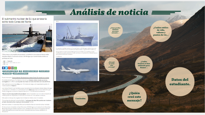 Análisis de noticia by on Prezi