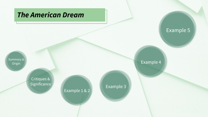 Myth Final - The American Dream by Mason Hendricks on Prezi