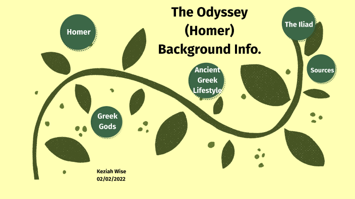 The Odyssey (Homer) Background Info. by Keziah Wise on Prezi