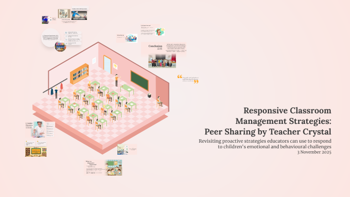 Responsive Classroom Management Strategies: A Peer Sharing Session by ...