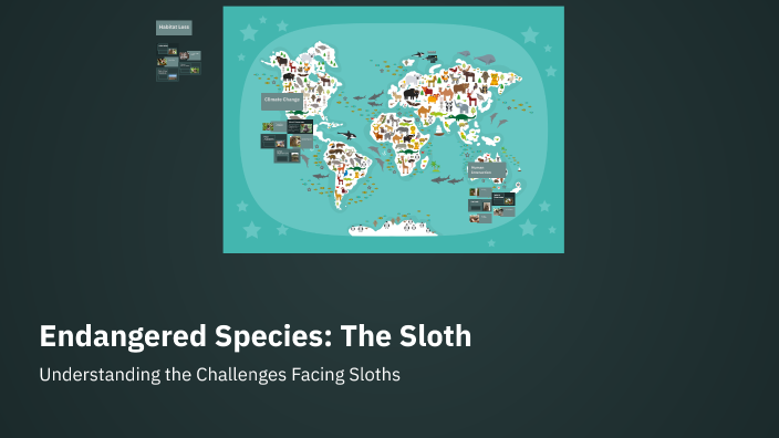 Endangered Species: The Sloth by Aiden Lopez on Prezi