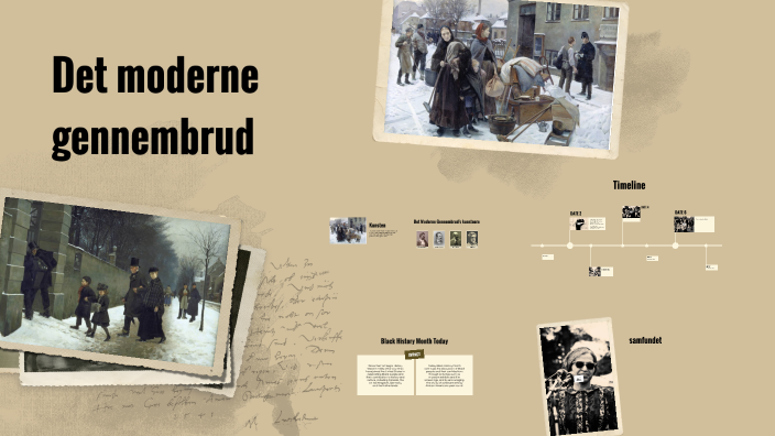 Det moderne gennembryd by Noah Dalsgaard on Prezi