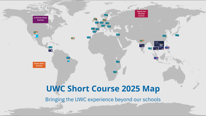 UWC Short Course 2025 Map by Faima Ramirez on Prezi
