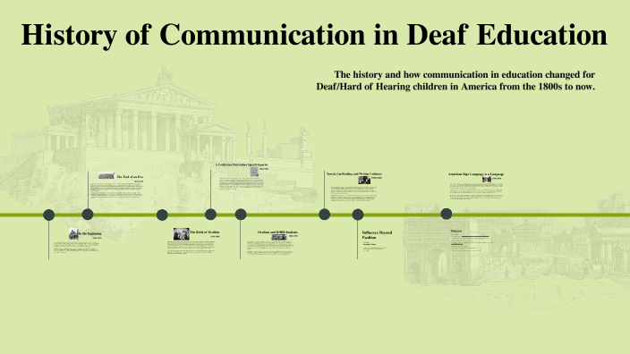 History of Deaf Education in America by Kellie Ruggles on Prezi