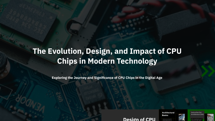 The Evolution, Design, and Impact of CPU Chips in Modern Technology by ...