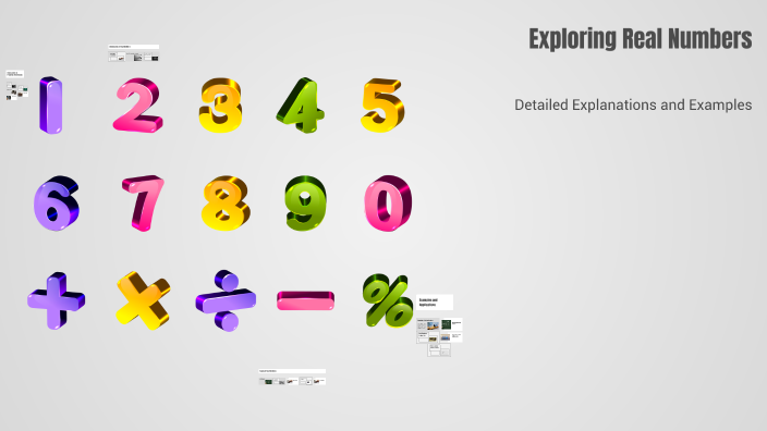 Exploring Real Numbers by Kiran Sheoran on Prezi