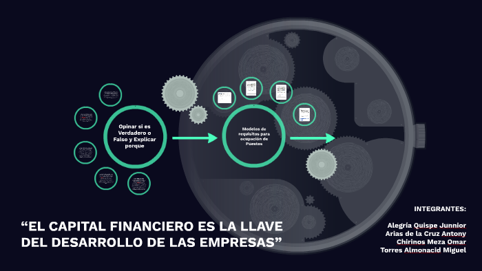 “EL CAPITAL FINANCIERO ES LA LLAVE DEL DESARROLLO DE LAS EMP by Omar ...