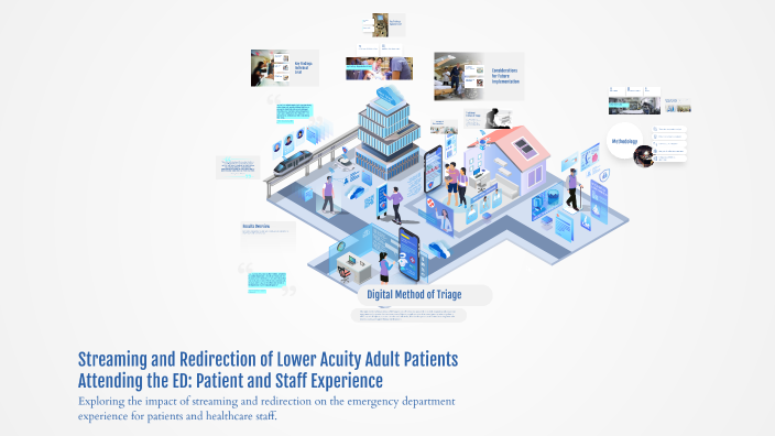 Streaming and Redirection of Lower Acuity Adult Patients Attending the ...
