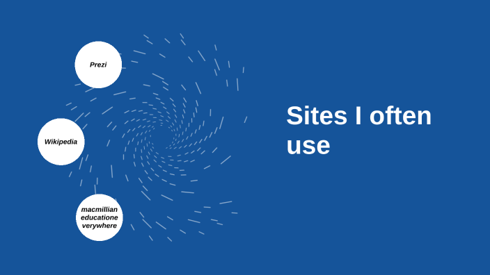 Sites I use often by Анастасія Дворецька on Prezi