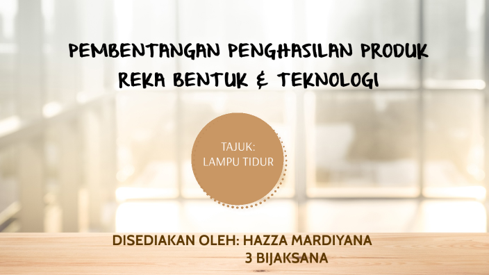 PEMBENTANGAN PENGHASILAN PRODUK RBT by ya na on Prezi