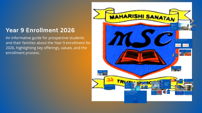 Year 9 Enrollment 2026 by Shayal Kumar on Prezi