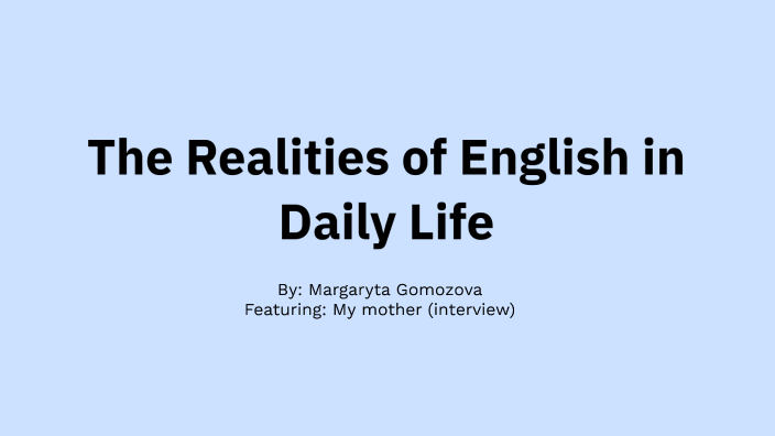 Theory vs. Application by Margaryta Gomozova on Prezi