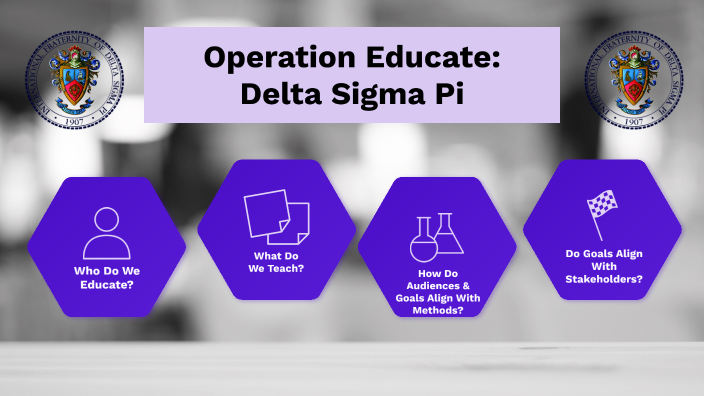 Operation Educate - Delta Sigma Pi by Luke Schamer on Prezi