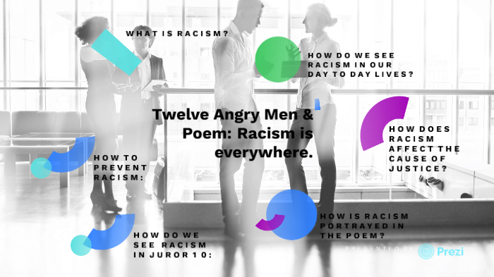 twelve angry men vs poem: racism is everywhere by Olivia Smith on Prezi