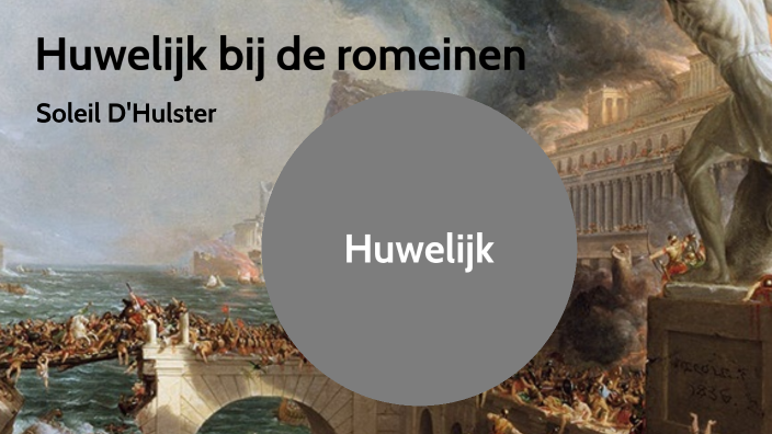 Huwelijk bij de romeinen by Soleil D'Hulster on Prezi