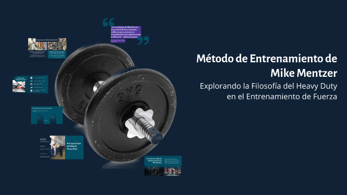 Método de Entrenamiento de Mike Mentzer by ALVARO CEREZO on Prezi