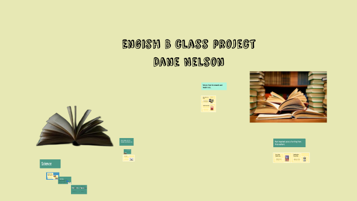 The English B class project by Dane Nelson on Prezi