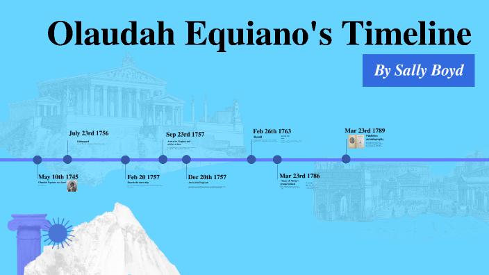 Olaudah Equiano’s Timeline - Sally Boyd by Sally Boyd on Prezi