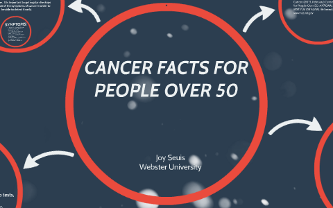 CANCER FACTS FOR PEOPLE OVER 50 by Joy Seuis on Prezi