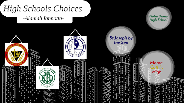 My choice High Schools by Alaniah Iannotta on Prezi