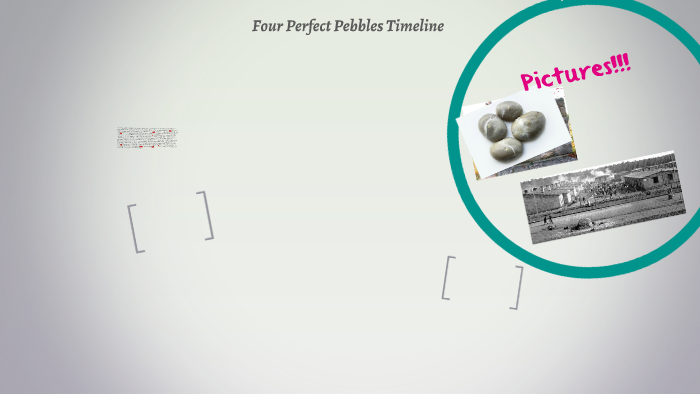 Four Perfect Pebbles Timeline by Caroline Pisciotta on Prezi
