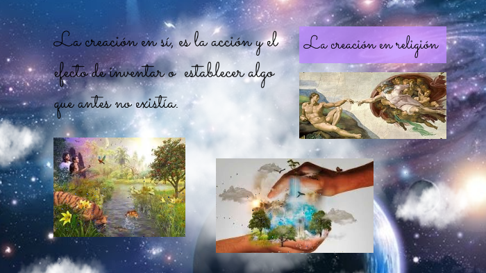 Evolución y Creación by on Prezi