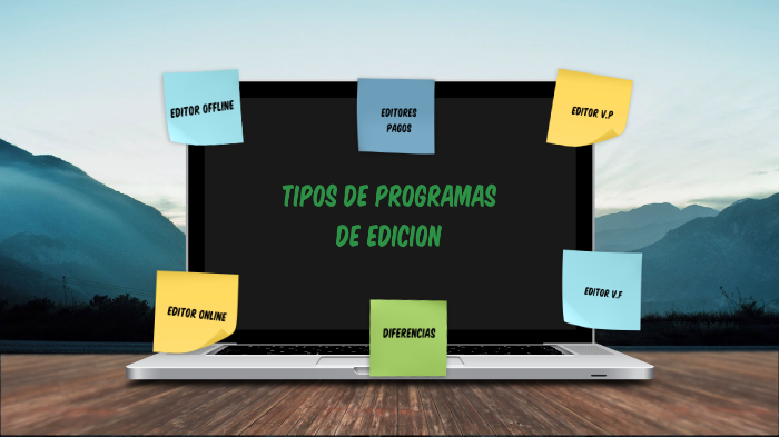 TIPOS DE PROGRAMA DE EDITORES by Daniel Escobar Melo on Prezi