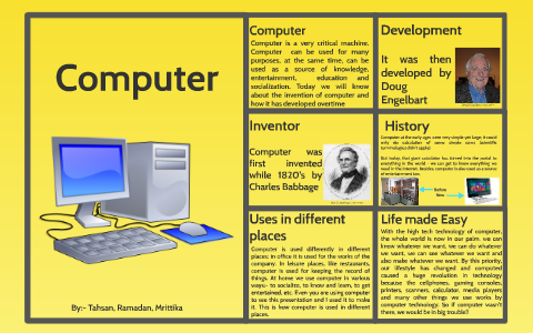 Invention of Computer by Tahsanul Faruque