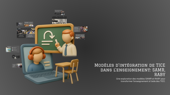 Modèles d'intégration de TICE dans l'enseignement: SAMR, RABY by ...