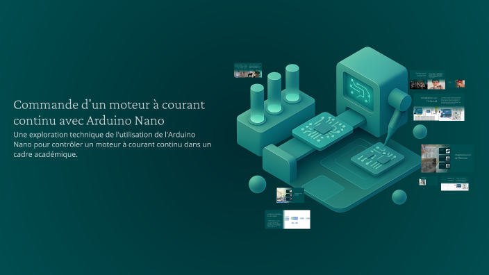 Commande d'un moteur à courant continu avec Arduino Nano by Sami Ait ...