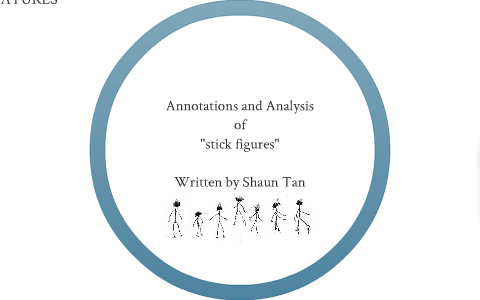 Annotations of 'stick figures' by Shaun Tan by Kelli Beer on Prezi