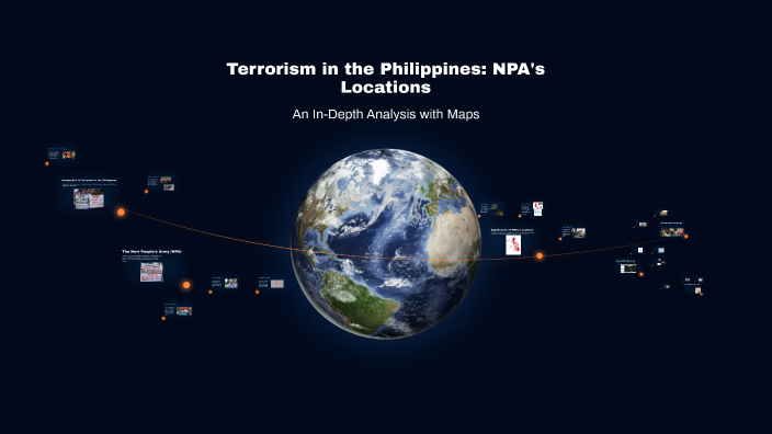 Terrorism in the Philippines: NPA's Locations by ROLENZ FEIL VILLOCENO ...