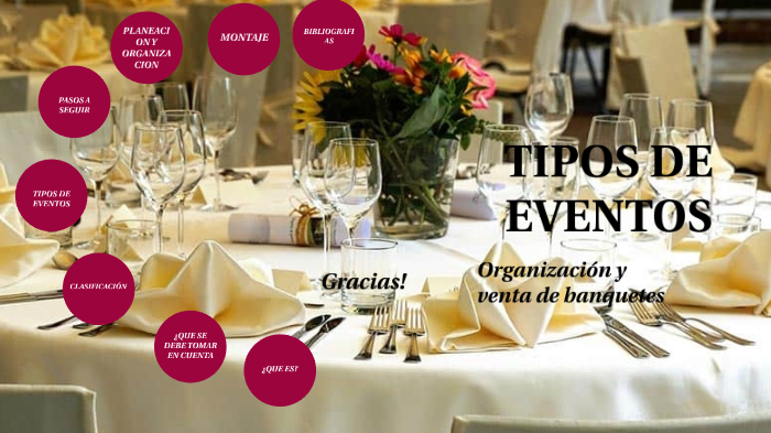 TIPOS DE EVENTOS by Josefina Ramirez on Prezi