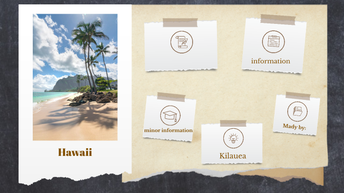 Hawaii presentation. Introduction of one U.S. State by Kinga Kiss on Prezi