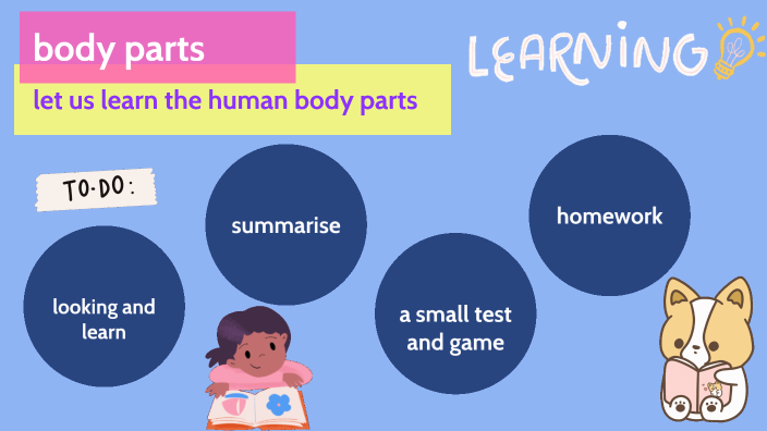 body parts by on Prezi