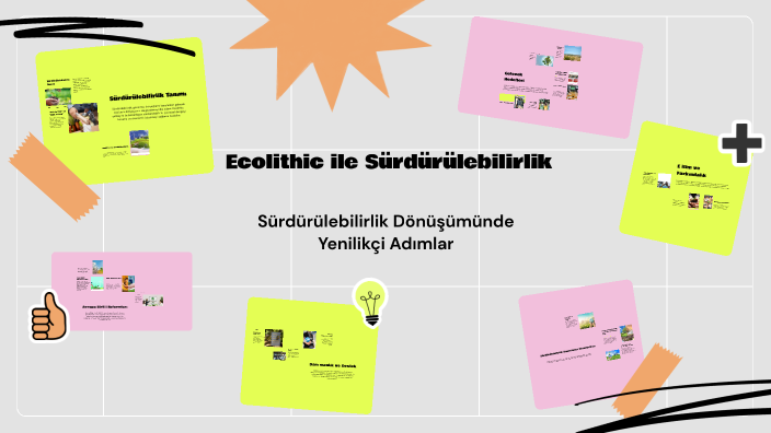 Ecolithic ile Sürdürülebilirlik by ECOLITHIC on Prezi