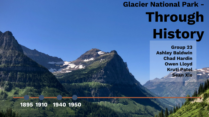 Glacier National Park Timeline by Ashley Baldwin on Prezi