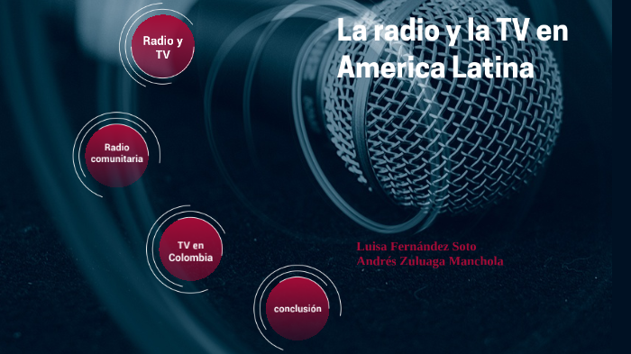Radio y TV en la Latinoamerica by Luisa Fernández Soto on Prezi