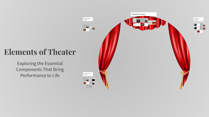Elements of Theater by Ankit Singh on Prezi
