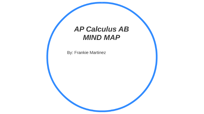 AP Calculus AB MIND MAP by Frankie Martinez on Prezi