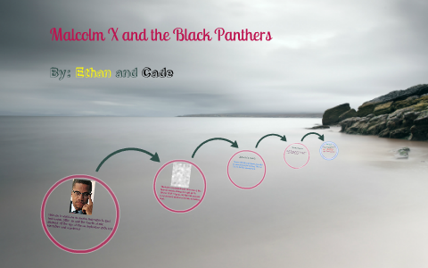Malcolm X and the Black Panthers by Ethan Cousins on Prezi