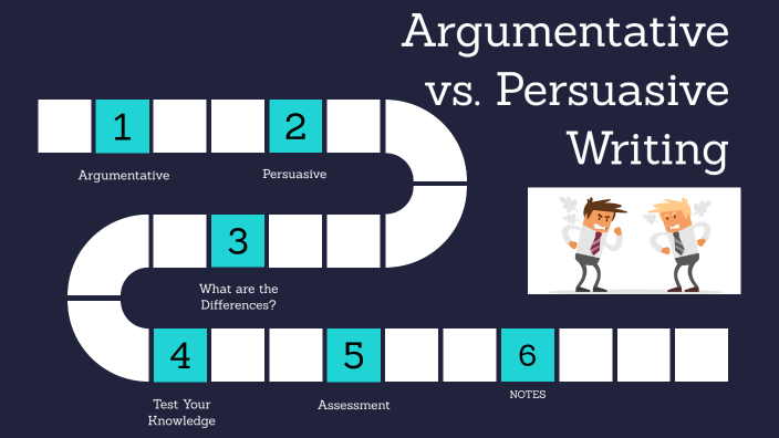 Argumentative vs Persuasive Writing by Niya Kimbell on Prezi