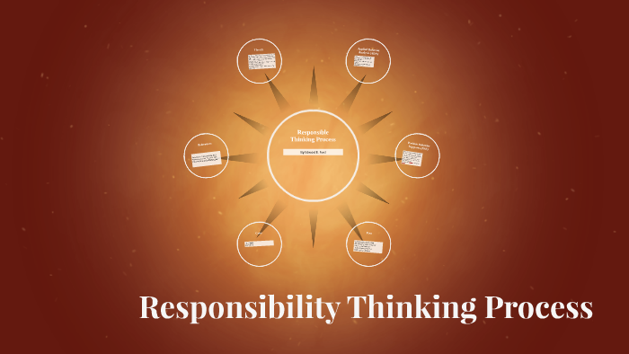 Responsible Thinking Process by Courtney Pfingston