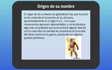Origen de su nombre by on Prezi