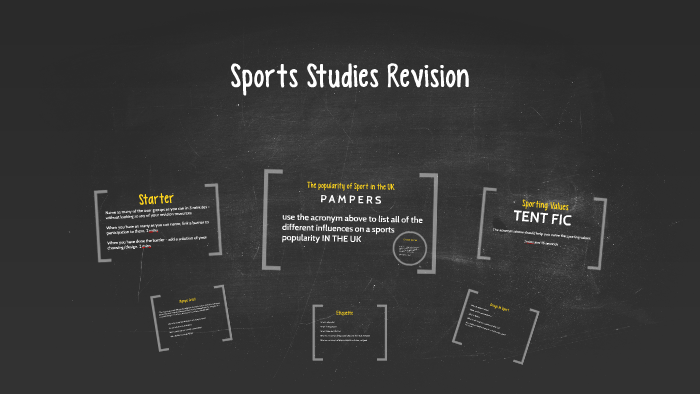 Sports Studies Revision by Tom Smith on Prezi